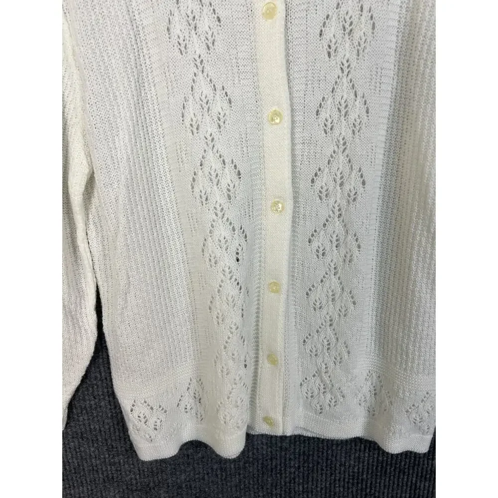 Lady Ronte | Sweaters | Vintage Lady Ronte Cardigan Sweater Womens Xl ...